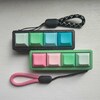 Mechanical Switch Clicky Fidget 105 Colors, 1 Key Mochi Keychain ...