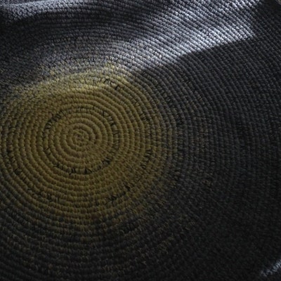 Beautiful Hand Crocheted Round Rug, 45'' in Diameter, Made to Order - Etsy