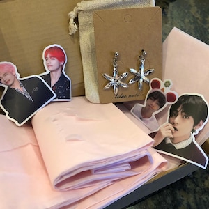 BTS V Earrings Kim Taehyung Long Tassel Earrings BTS | Etsy Canada