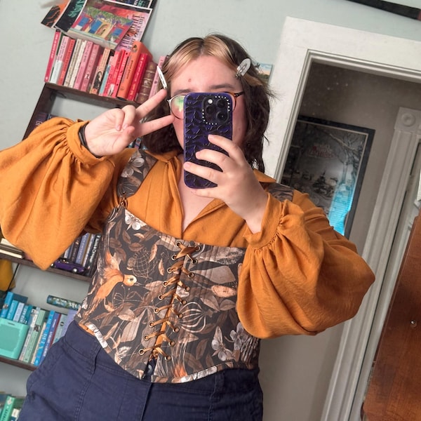 Custom Corset, Corset Top, Overbust Corset, Renaissance Stays Corset ...