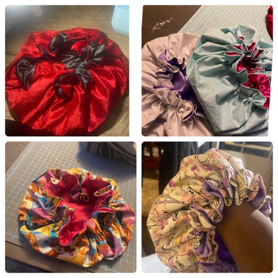 PDF Sewing Pattern for Bonnet / Satin Hair Sleeping Hat / Sleep Cap ...