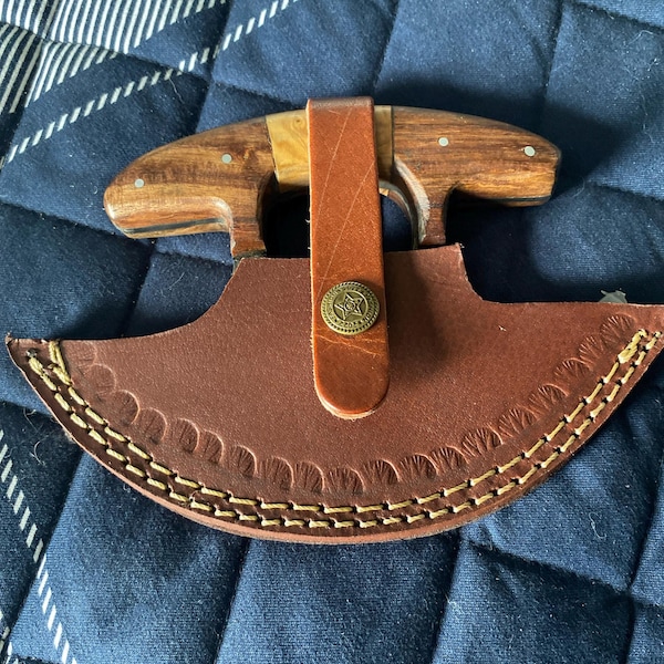 Handmade Cow Leather Sheath for Folding Knife Making Supply - Etsy