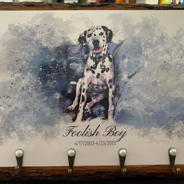 Custom House Sketch Key Holder Personalized Key Rack for Wall With ...