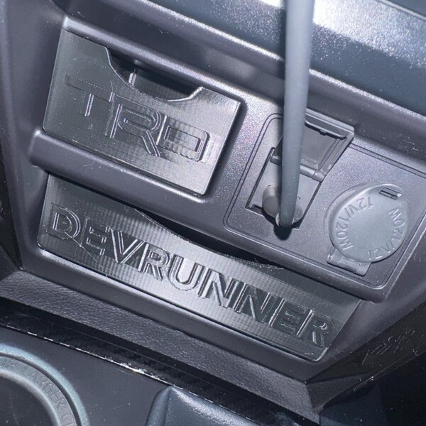 5th Gen 4runner 2014-2024 SR5, TRD OR, TRD Pro Console Cubby Drawer ...