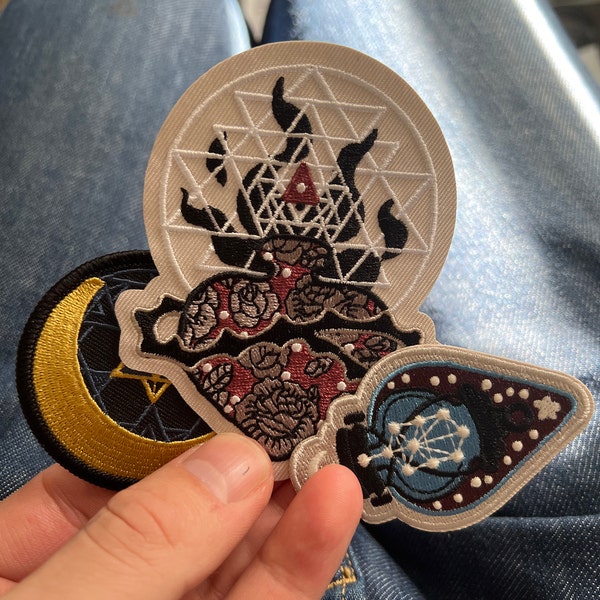 Coey: Occult, Sacred Geometry, and Alchemy Patches - Etsy