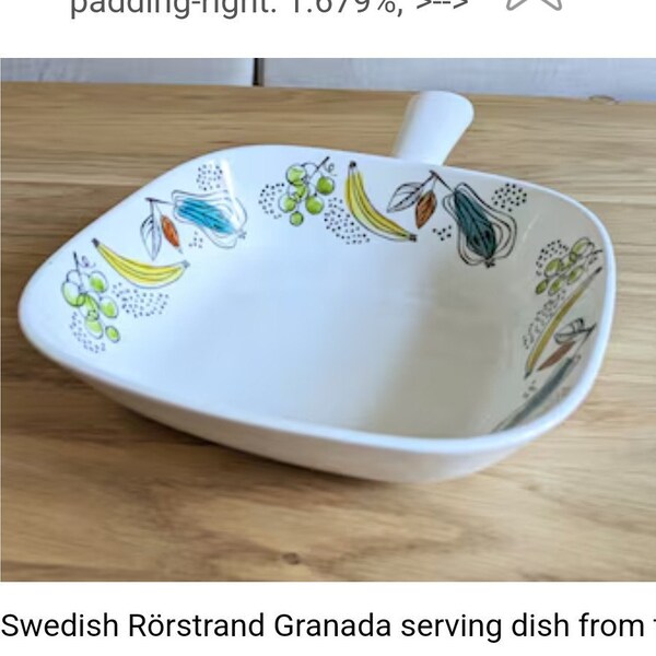 Rorstrand Swedish Mon Amie Tea Cup and Saucer. - Etsy