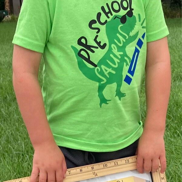 Preschool Saurus Svg, Png, Jpg, Dxf, Dinosaur Svg, Back to School Svg ...