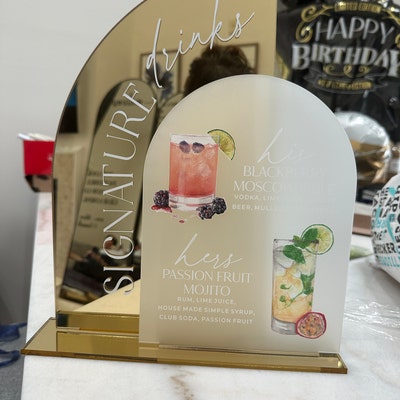 In Loving Memory Wedding Sign Gold Mirror Wedding Memorial Sign Wedding ...