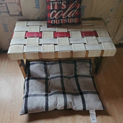 Fire Hose Bench Firefighter Thin Red Line Birthday Gift Fireman ...