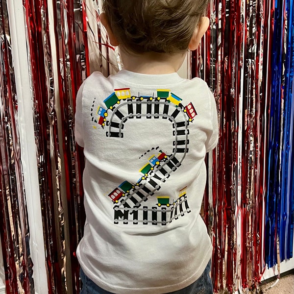 Choo Choo Train Number 2 PNG and SVG - Etsy