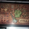 Map of Hyrule From Legend of Zelda, Ocarina of Time - English or Hylian ...