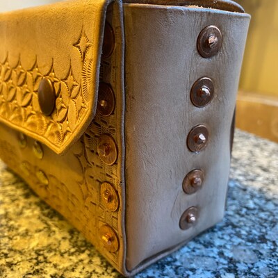 PDF Pattern: the Battle Box Large Leather Deck Box With Dice Storage ...