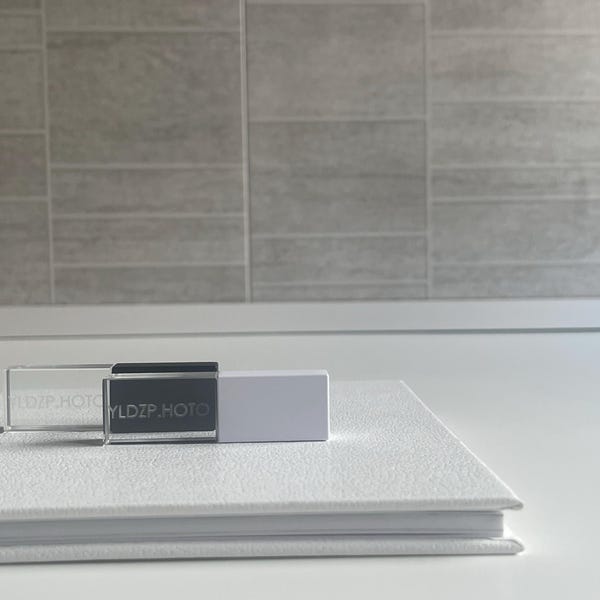 Leather Envelope With Crystal Flash Drive | Wedding Gift for the Bride ...