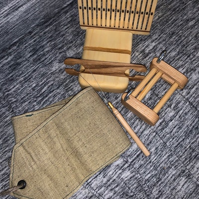 Your-all-set Complete Backstrap Weaving Kit, Band Weaving, Rigid Heddle ...