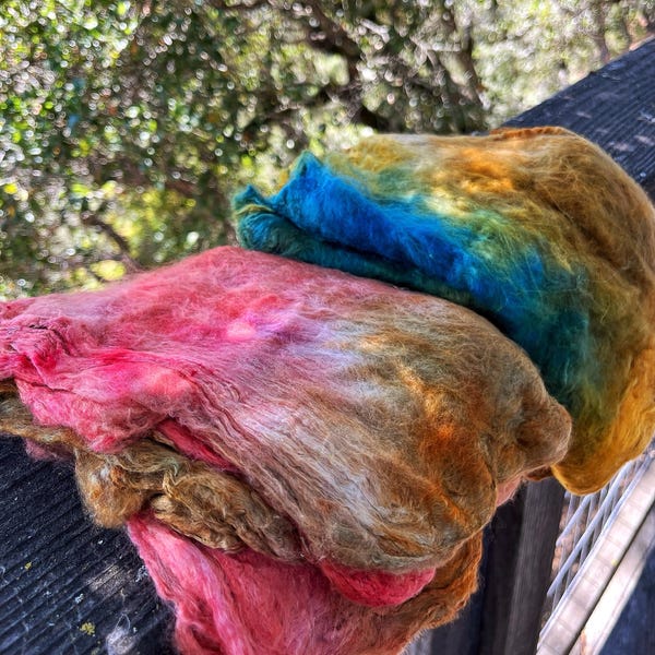 Handmade Mulberry Silk Fiber Paper: Collage, Scrapbooking, Mixed Media ...