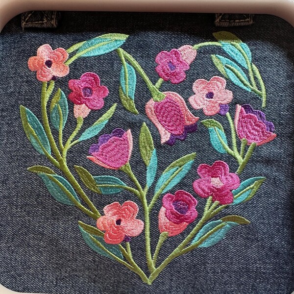 Bird Machine Embroidery Design - Flower Embroidery Pattern - Bird ...