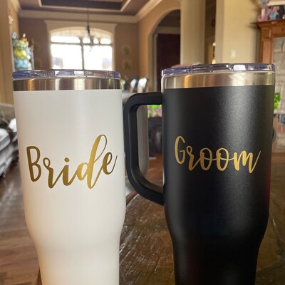 Personalized Wedding Decals Custom Decals Wedding Sticker bride Groom ...