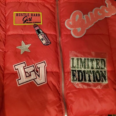 NEW, Blinged Out limited Edition Rhinestone Patch With Adhesive ...