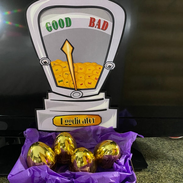Good Egg Bad Egg Scale Printable Decoration - Etsy