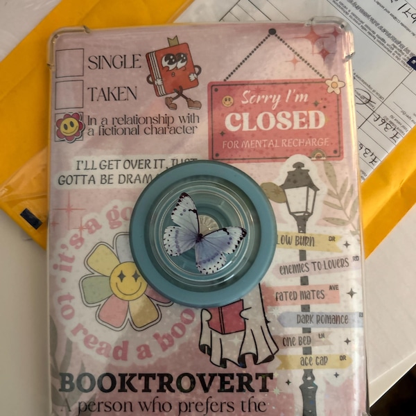 Kindle Insert Kindle Srickers Coquette E-reader Holographic Insert ...