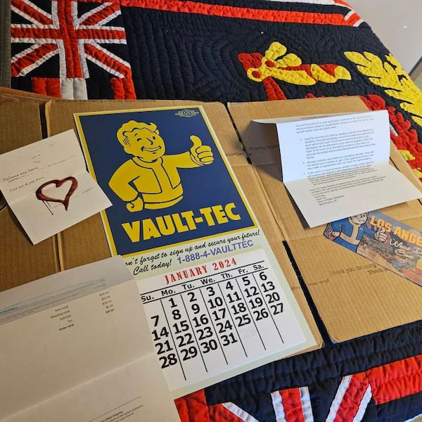 Un-official Handmade Fallout 12 Month Calendar for 2026 - Etsy