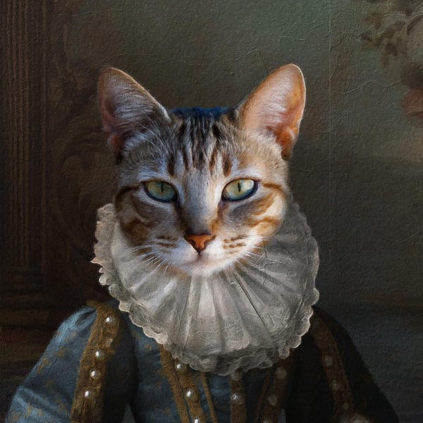 Custom Halloween Pet Portrait Ghost-themed Pet Art, Digital Pet ...