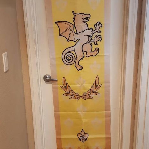 Customizable Big Size Medieval Style Family Pennants | Personalized ...