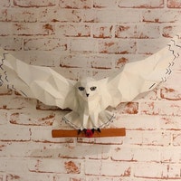 DIY Papercraft Owl,3d Owl Model,origami Owl,owl Templates,sitting Owl ...