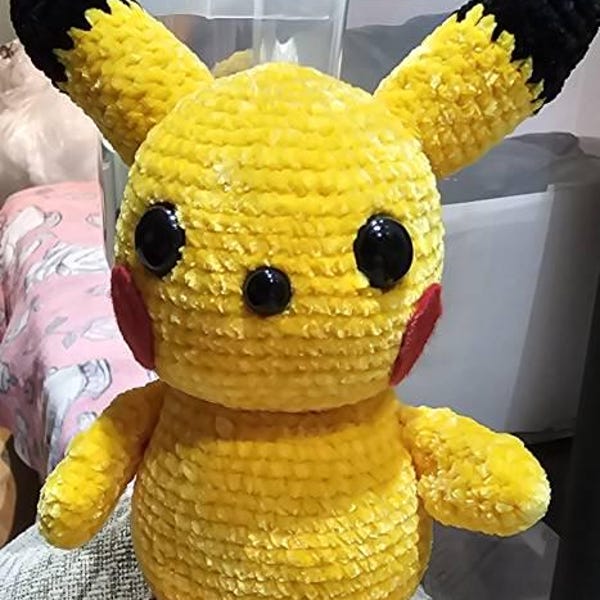 Crochet PDF Pattern - Super Easy Tutorial Cute Pikachu Amigurumi ...