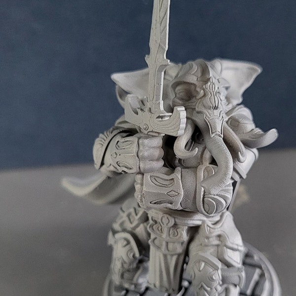 Loxodon Paladin - D&D - Elephant - Warrior - TTRPG - 32mm Miniature ...