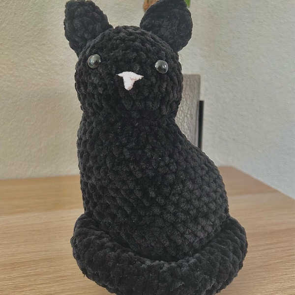Sitting Cat Crochet Pattern PDF - Etsy