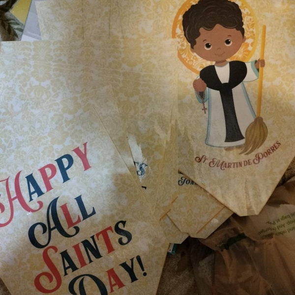 All Saints Day Banner | DIGITAL ITEM | Catholic Saint Wall Decor ...