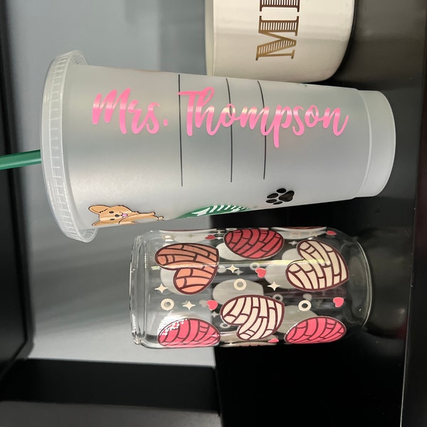 70s Starbucks Tumbler Groovy Iced Coffee Cup Spring Cup Gift for Friend ...