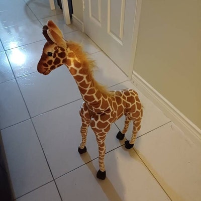 Giraffe Plush Toy Big Giraffe Huge Giraffe Safari Jungle - Etsy