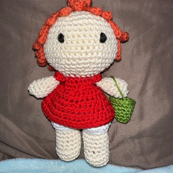 PDF: Ponyo & Sosuke Amigurumi - Crochet Pattern by Crochelandia - Etsy