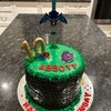 Zelda Master Sword Personalized Cake Topper and Zelda Crest Cupcake (1 ...