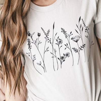 Watercolor Trees Shirt, Forest Graphic Tee, Nature Tshirt, Watercolor ...