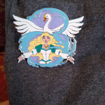 Swan Princess Odette Transformation Pin - Etsy