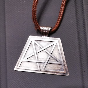 Satanic Trapezoid Sterling Silver Ring - Etsy