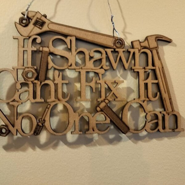 Personalised Workshop DIY Sign,tools Plaque,gift for Him, Present,gift ...