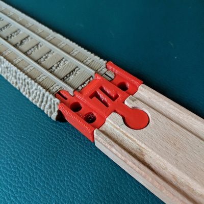 Trainlab Cross Tracks Connector for Wooden Railway With Dog - Etsy