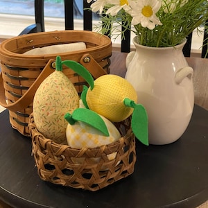 PEAR PDF Sewing Pattern Tutorial. Pear Pattern. Pincushion Pattern ...