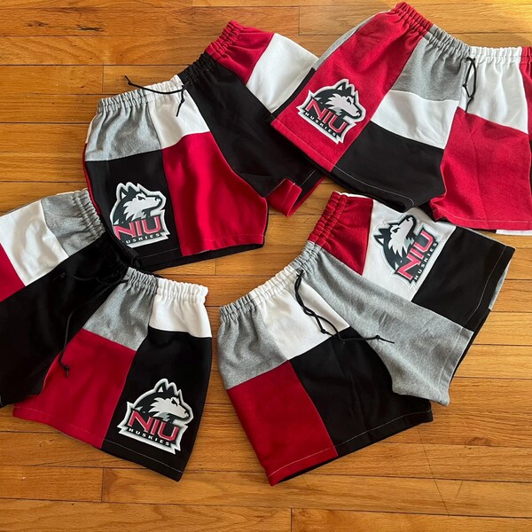 Custom Patchwork Shortsfor College Student Gift for College College ...