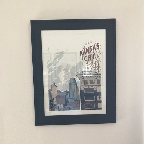 Kansas City Crossroads Print - Etsy