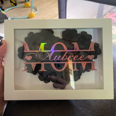 Graduation Cap Flower Shadow Box Assorted Paper Flower Box - Etsy