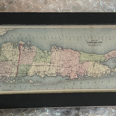 Town of HENRIETTA, New York 1872 Map - Etsy