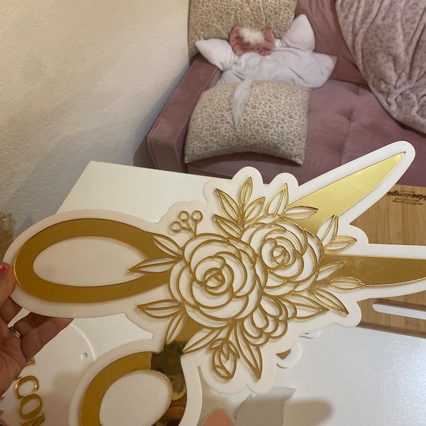 Scissors SVG File, Scissors Cut File, Scissors Floral, Scissor With ...