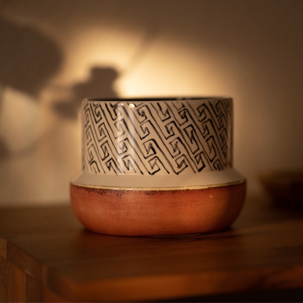 LARGE Handmade Ceramic Serving Bowl, One-of-a-kind, Wheel Thrown ...