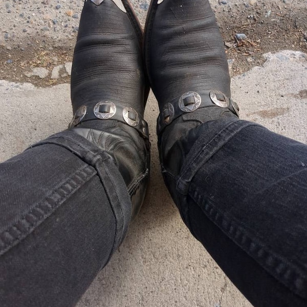 Genuine Handmade Leather Boot Straps - Etsy