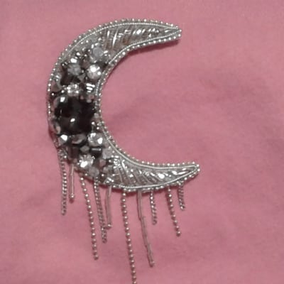 Looped Beaded Edge Tutorial, DIY for Beaded Brooch Edging, How to ...